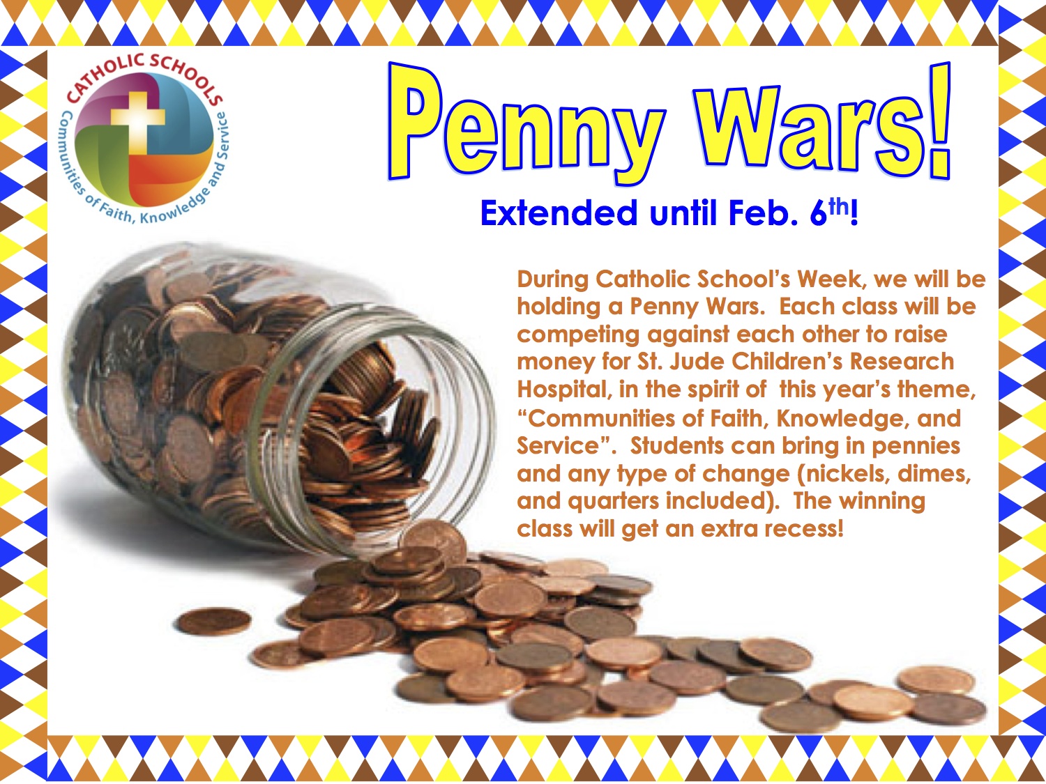 Penny Wars! - School Of Saint Elizabeth